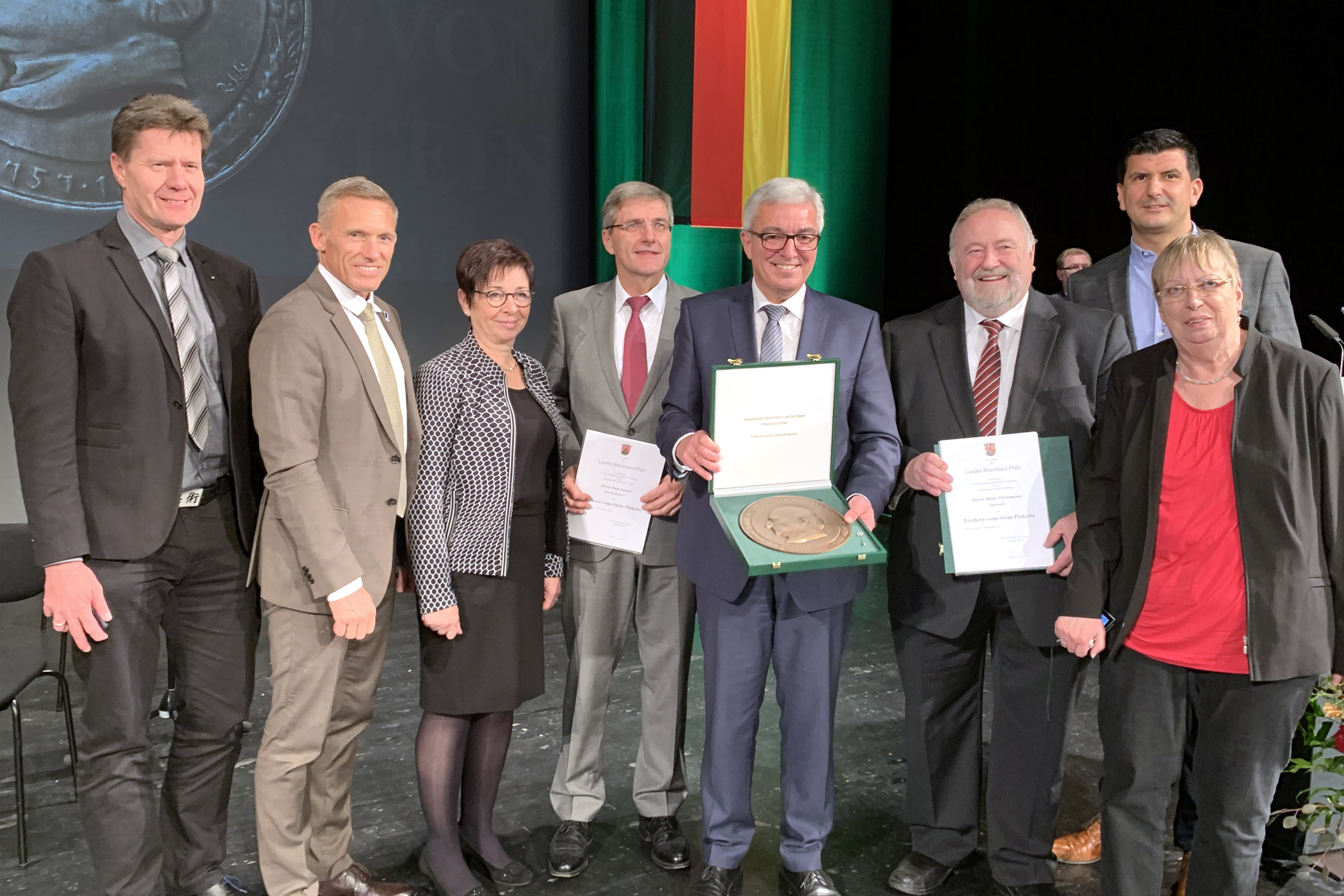 Freiherr-vom-Stein-Plakette für Heinz Christmann und Paul Junker – Wir im Landkreis